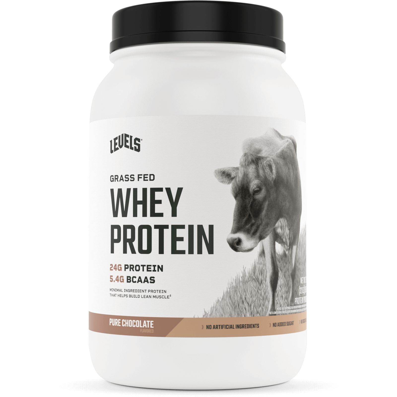 Grass Fed Whey Protein Powder - Levels