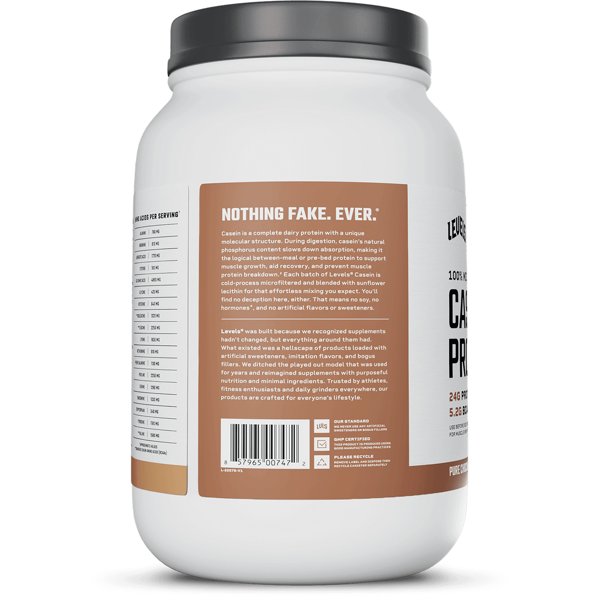 Micellar Casein Protein Powder - Levels