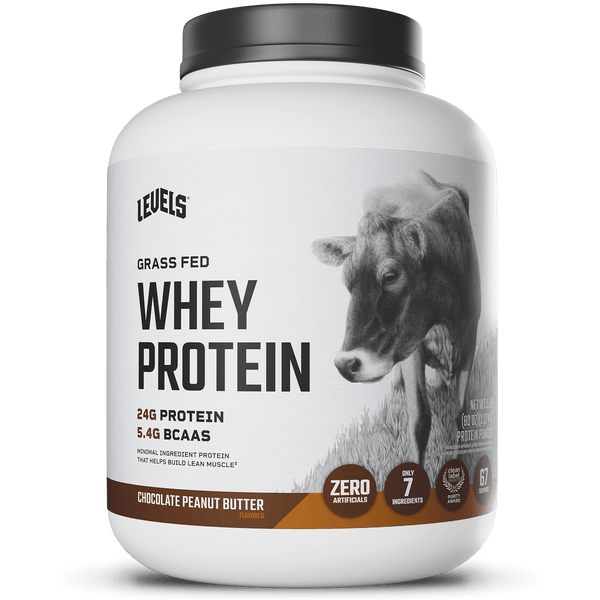 Grass Fed Whey Protein Powder - Levels