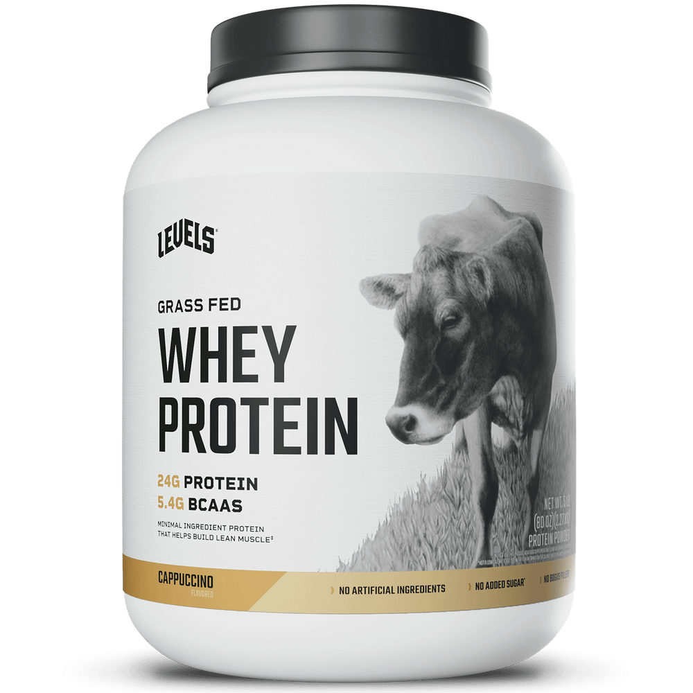 Grass Fed Whey Protein Powder - Levels