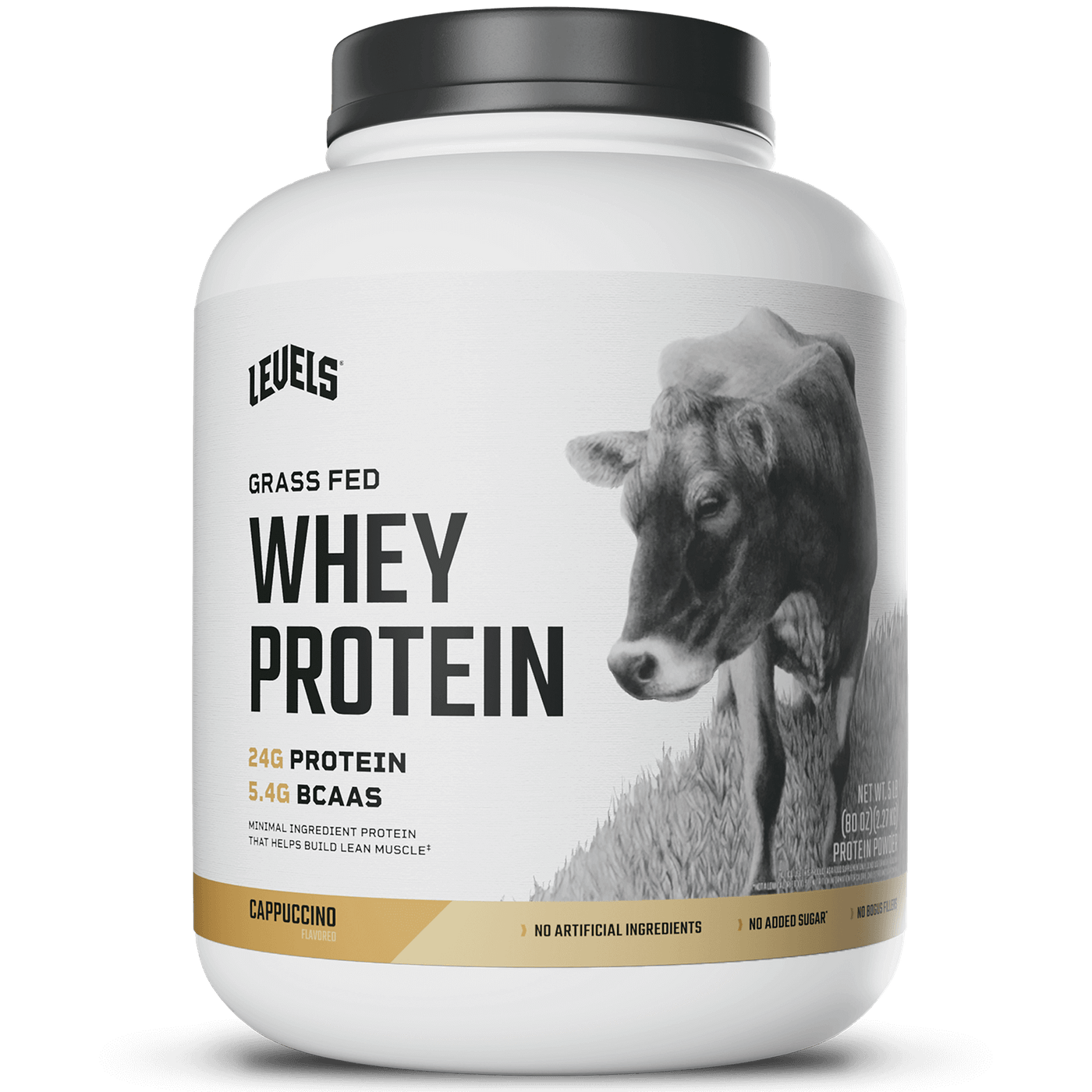 Grass Fed Whey Protein Powder - Levels