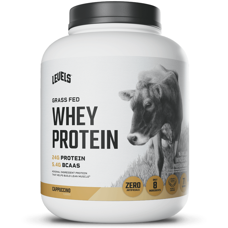 Grass Fed Whey Protein Powder - Levels