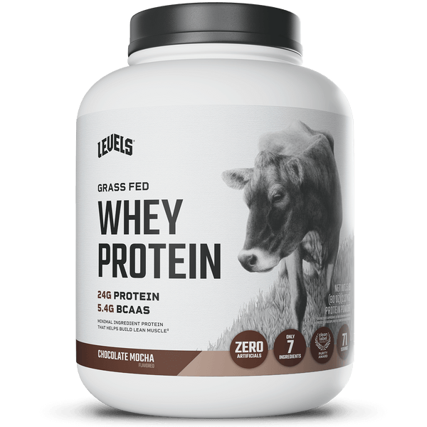 Grass Fed Whey Protein Powder - Levels