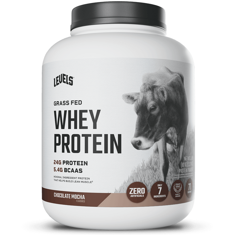 Grass Fed Whey Protein Powder - Levels