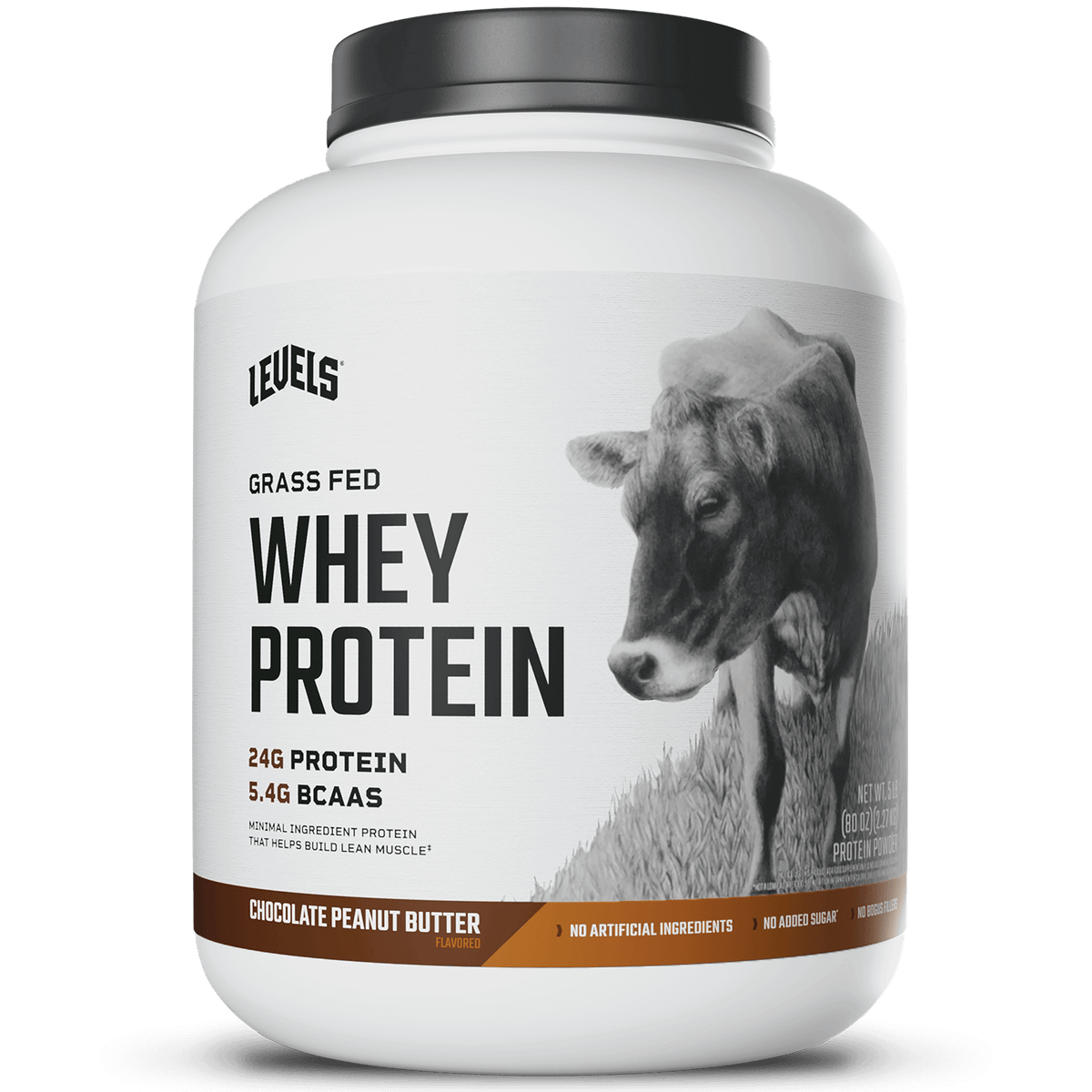 Grass Fed Whey Protein Powder - Levels