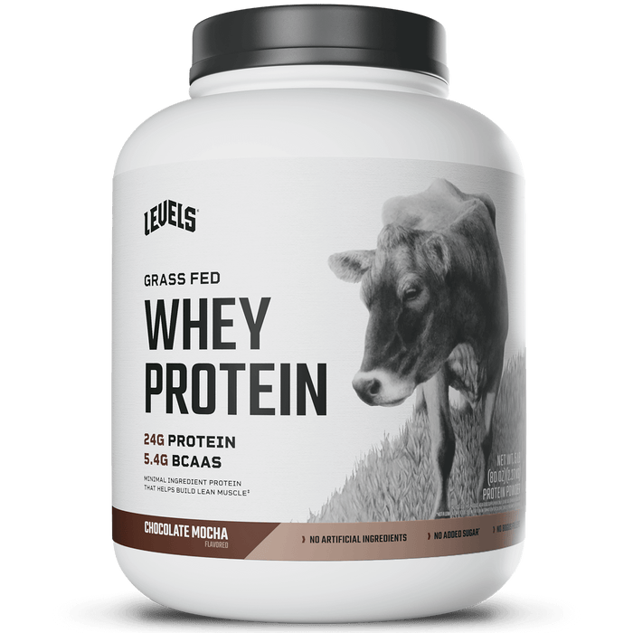 Grass Fed Whey Protein Powder - Levels
