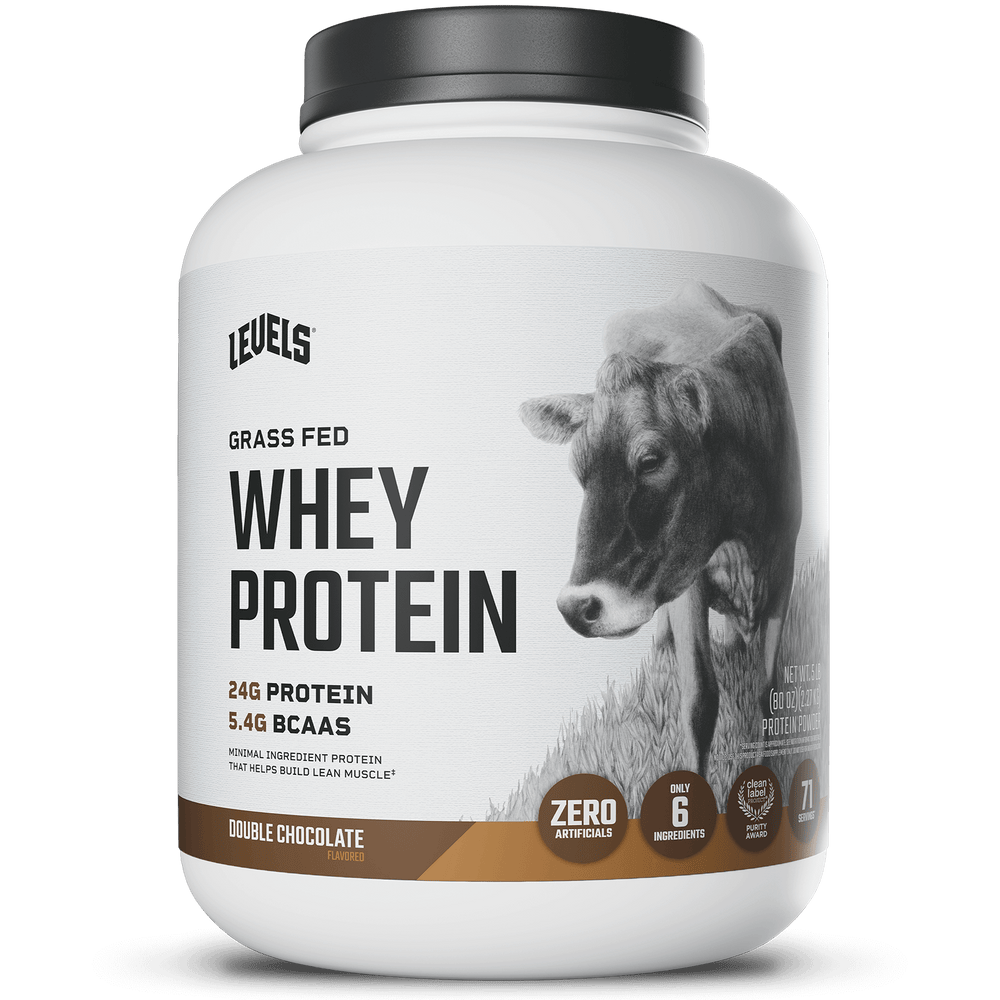 Grass Fed Whey Protein Powder - Levels