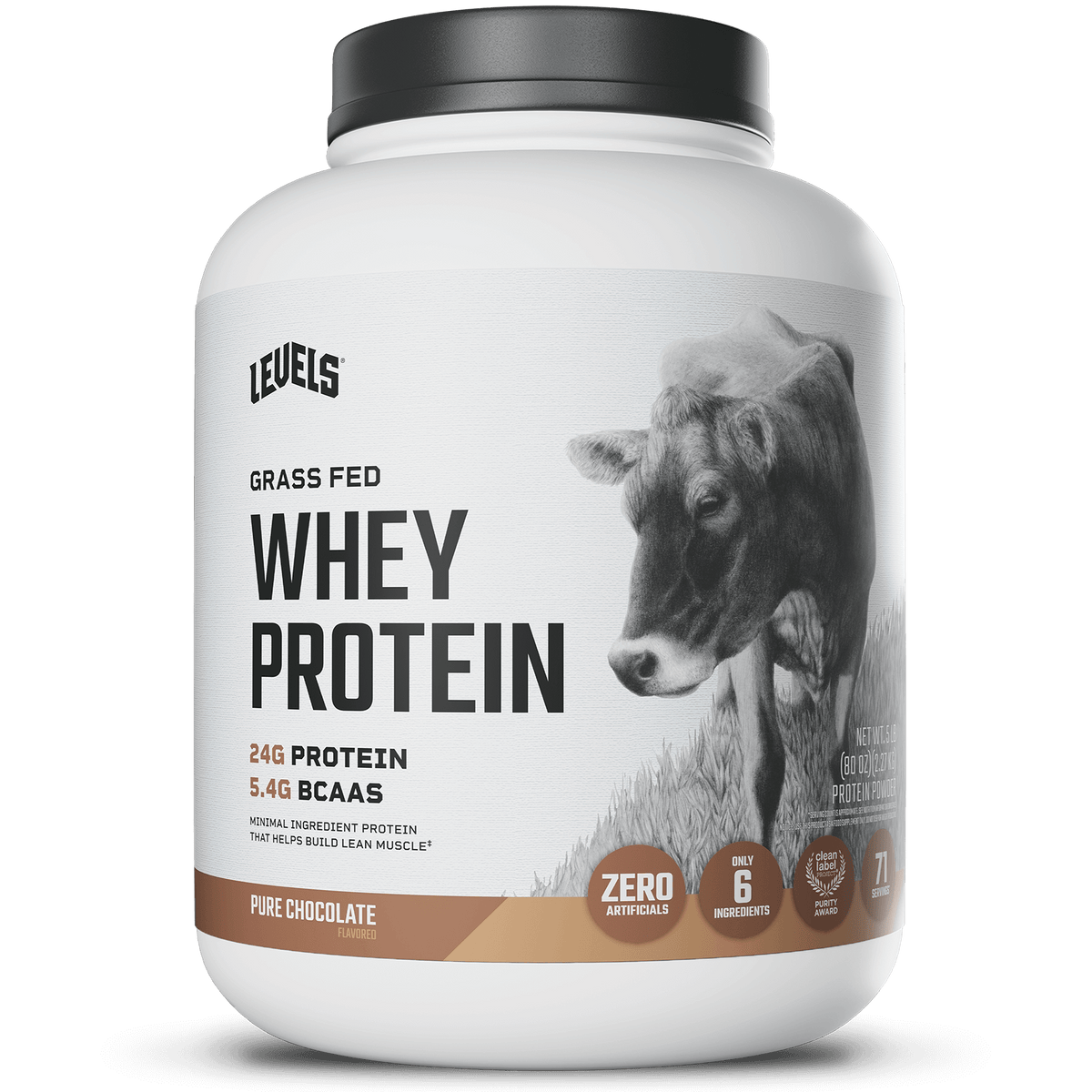 Grass Fed Whey Protein Powder - Levels