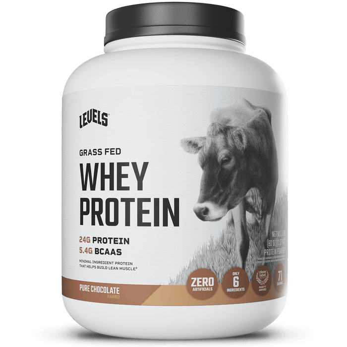 Grass Fed Whey Protein Powder - Levels
