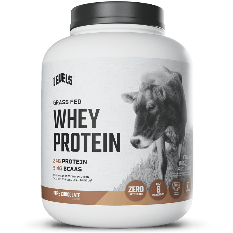 Grass Fed Whey Protein Powder - Levels