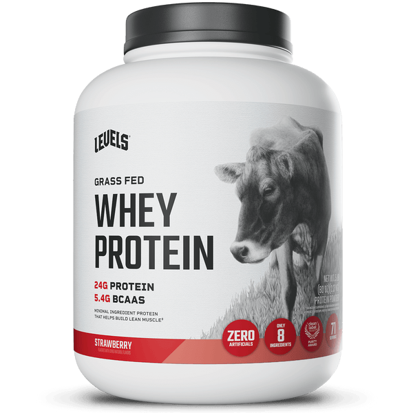 Grass Fed Whey Protein Powder - Levels