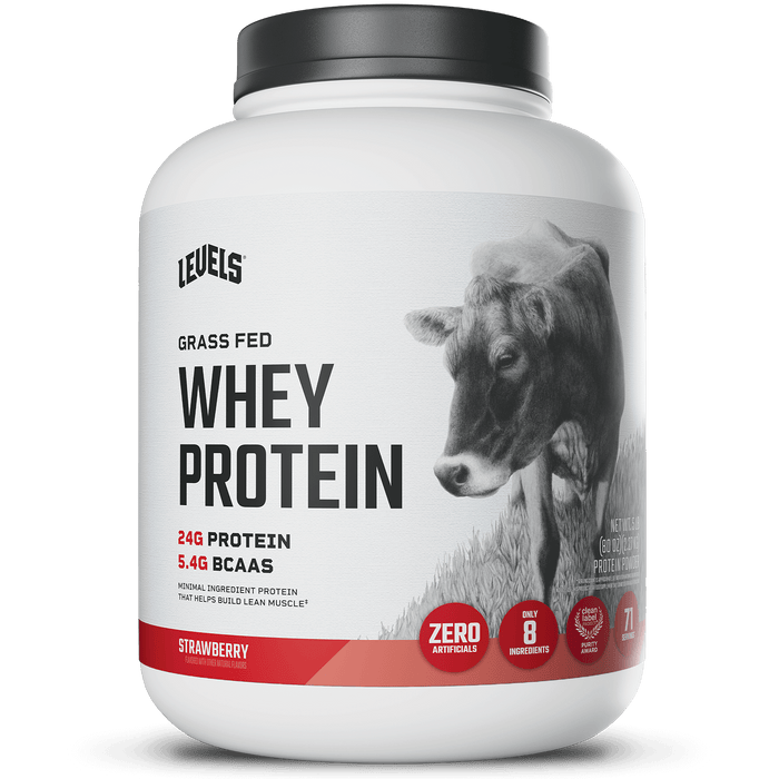 Grass Fed Whey Protein Powder - Levels