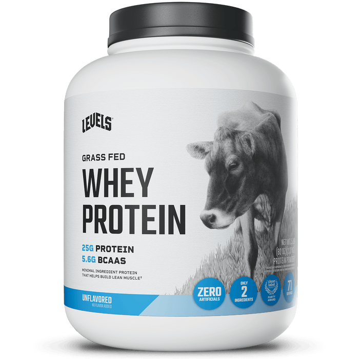 Grass Fed Whey Protein Powder - Levels