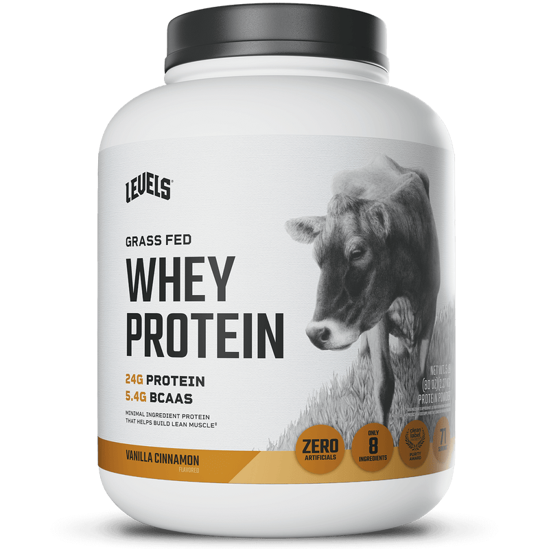 Grass Fed Whey Protein Powder - Levels