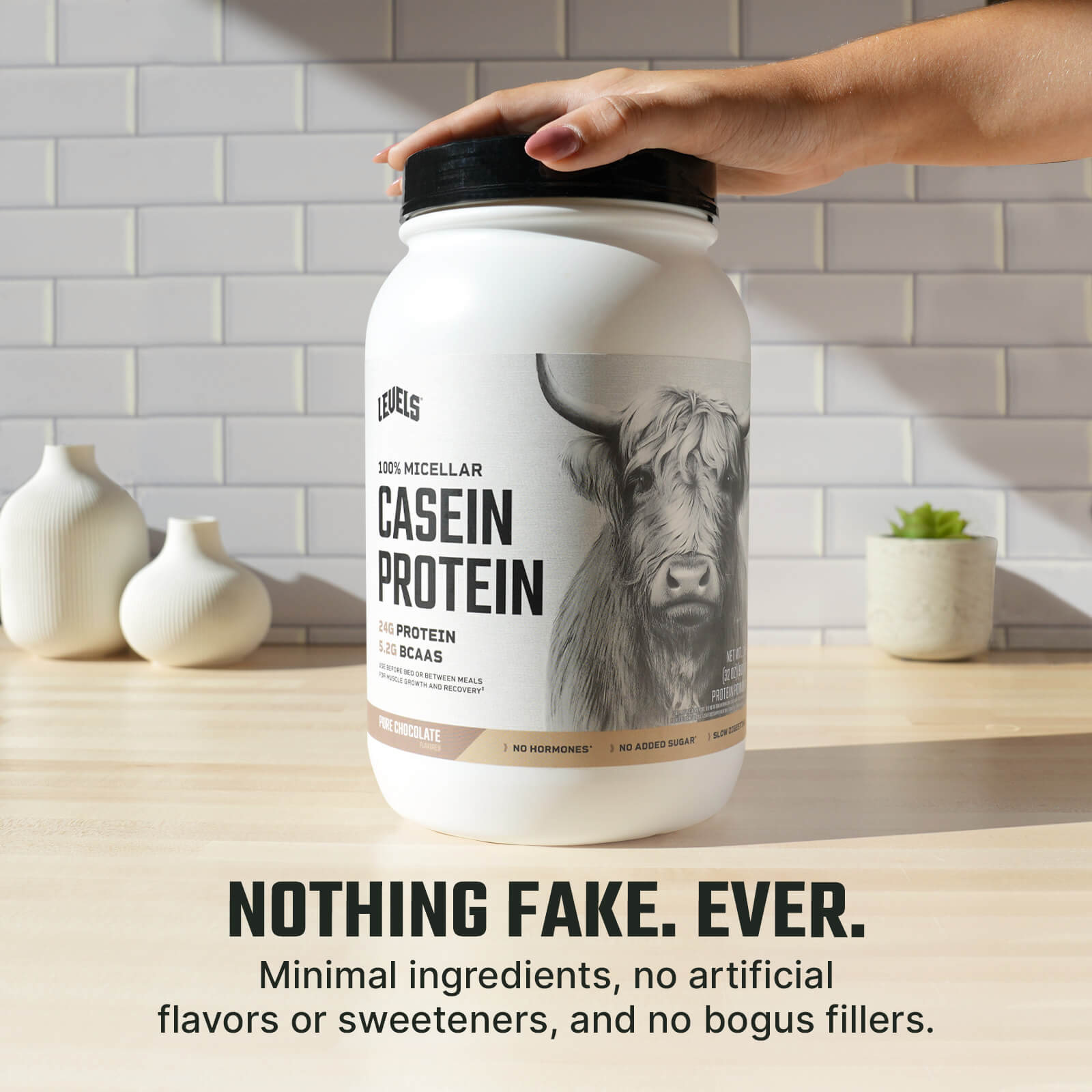 Micellar Casein Protein Powder - Levels