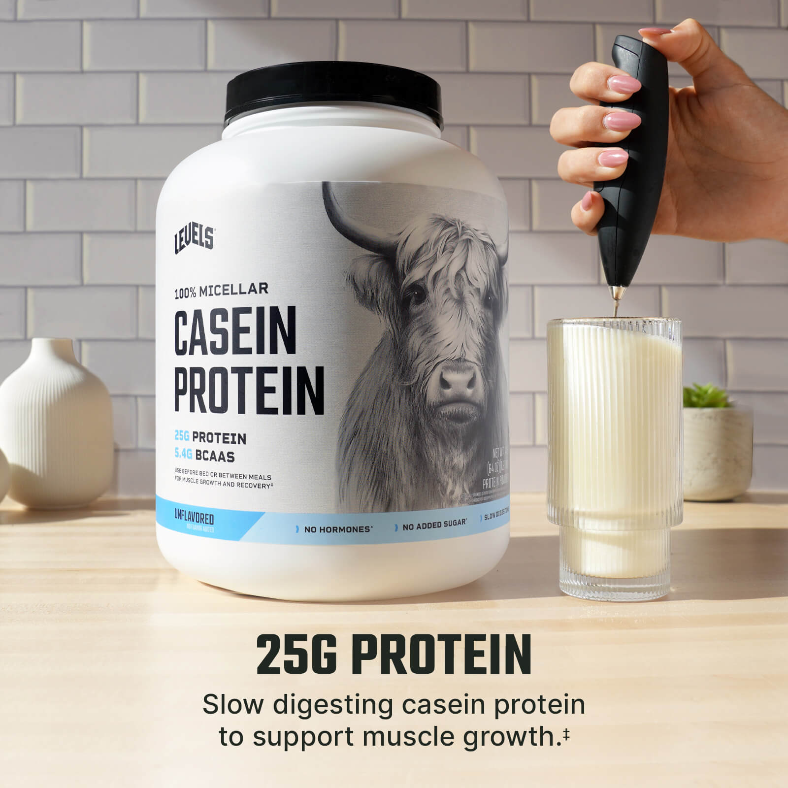 Micellar Casein Protein Powder - Levels